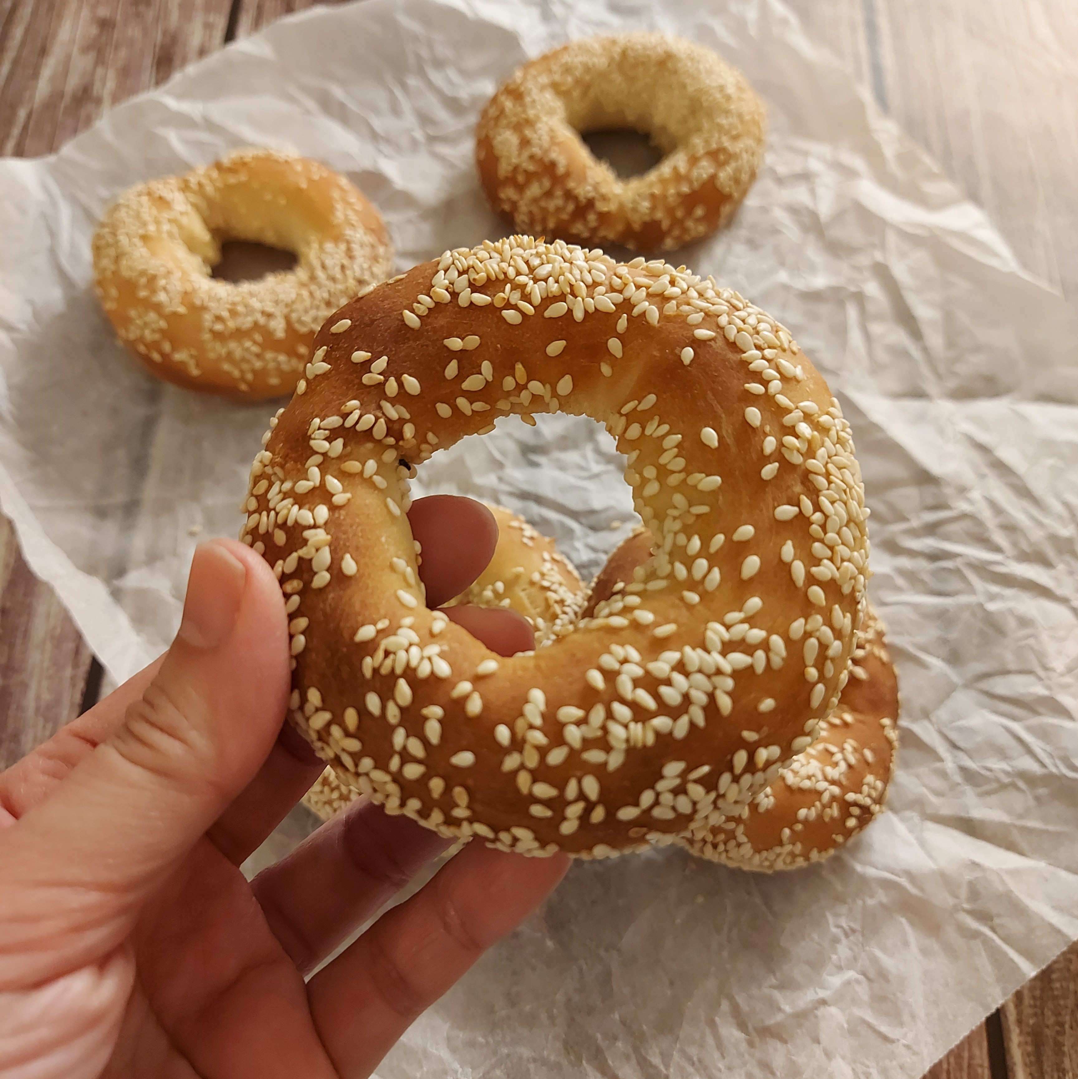 Sesame Seed Bread Rings – Simitia – Sweetest Hour